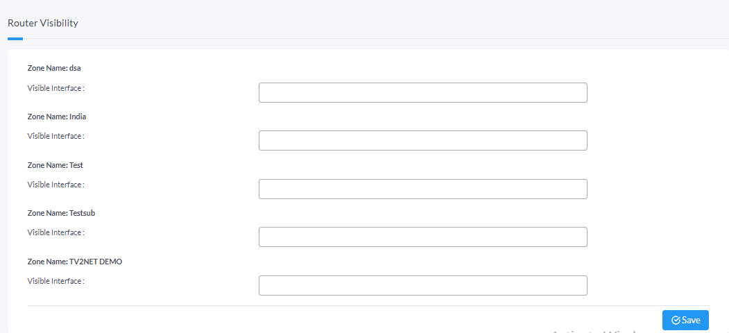 Router visibility - Documentation - Jaze ISP Manager